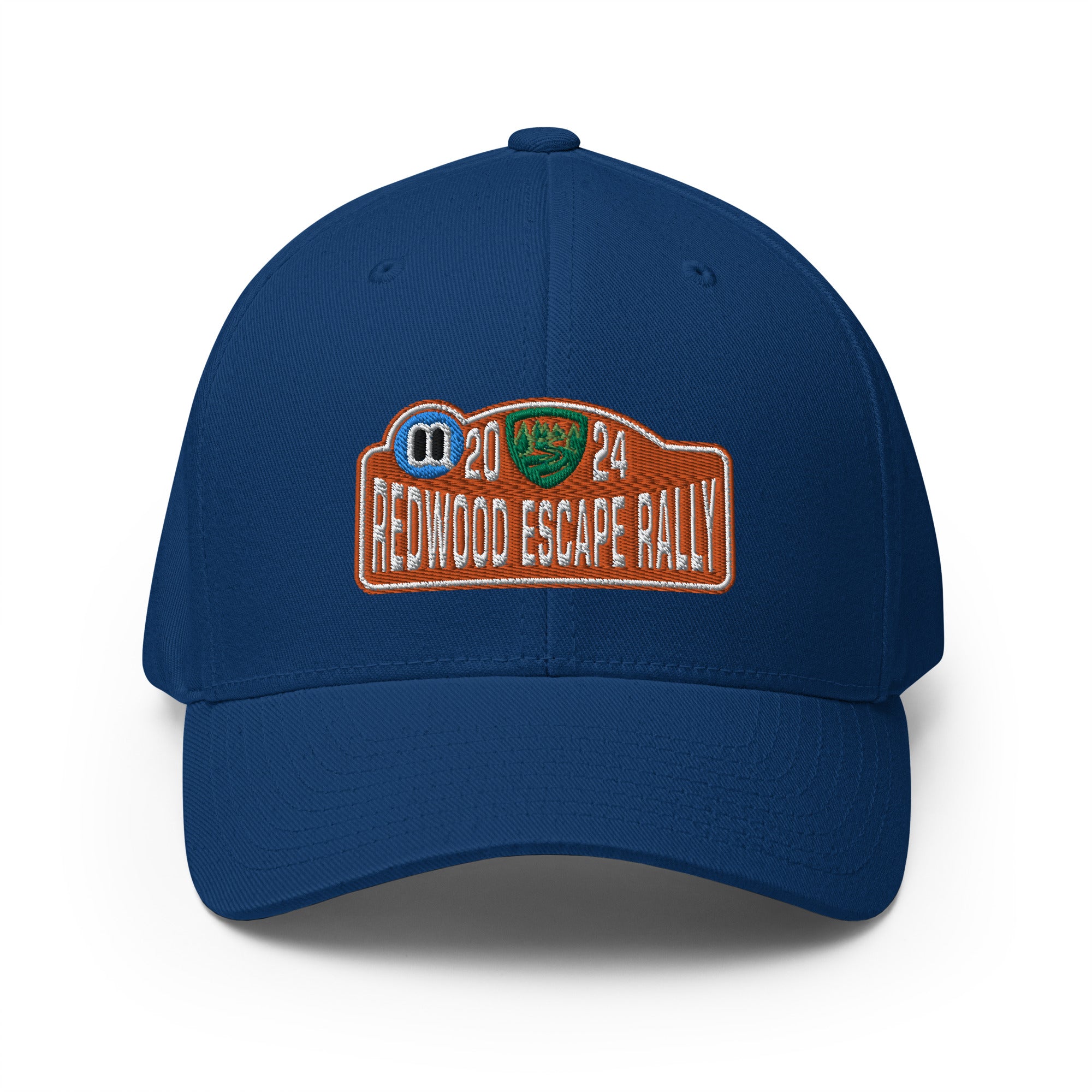 Redwood Escape Rally 2024 Flexfit Hat – 2002FAQ