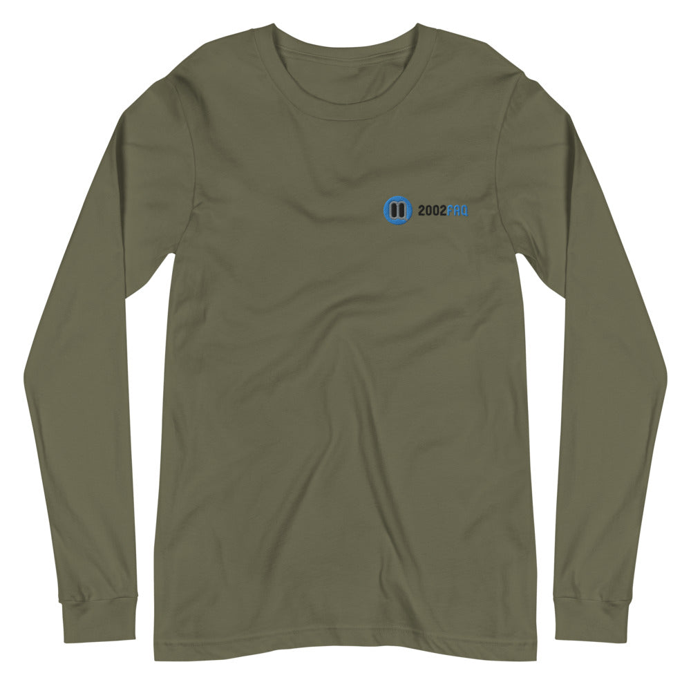 2020FAQ Long Sleeve Tee – 2002FAQ